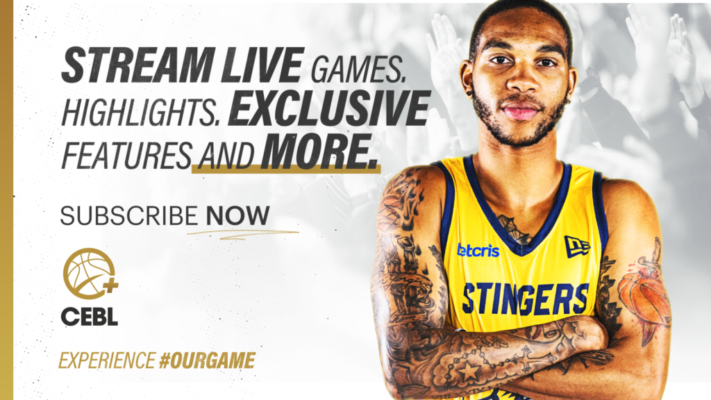 Canadian Elite Basketball League launches OTT service, CEBL+ - StreamAMG